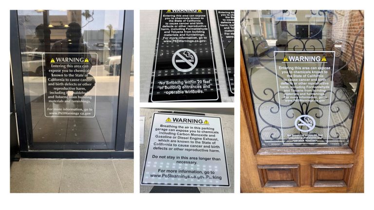 Proposition 65 Signs – Sign Specialists
